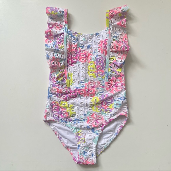 Shade Critters | Swim | Shade Critters Girls Ruffle Sleeve One Piece ...